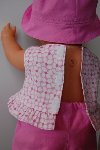 Sommersett til dukken - Epla