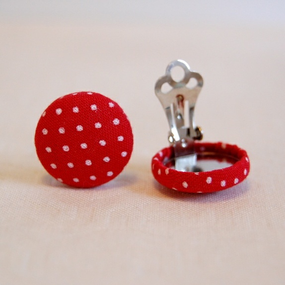 Tekstiløredobber med klips - Epla