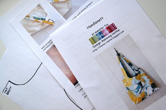 Mønster på handlenett - Epla