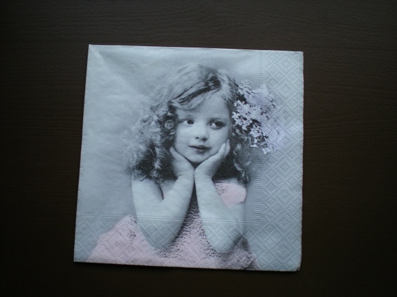 Servietter Sagen Vintage engler 4-pakk - Epla