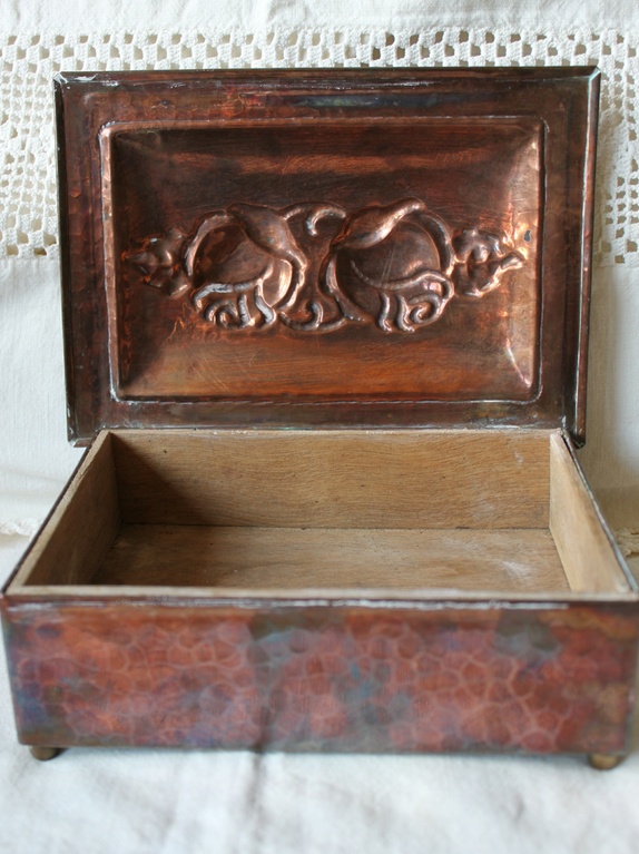 Skrin i Kobber. - Epla