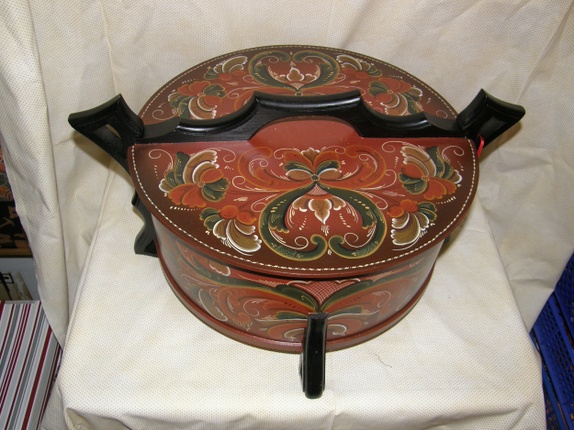 Rosemalt kaketine - Epla