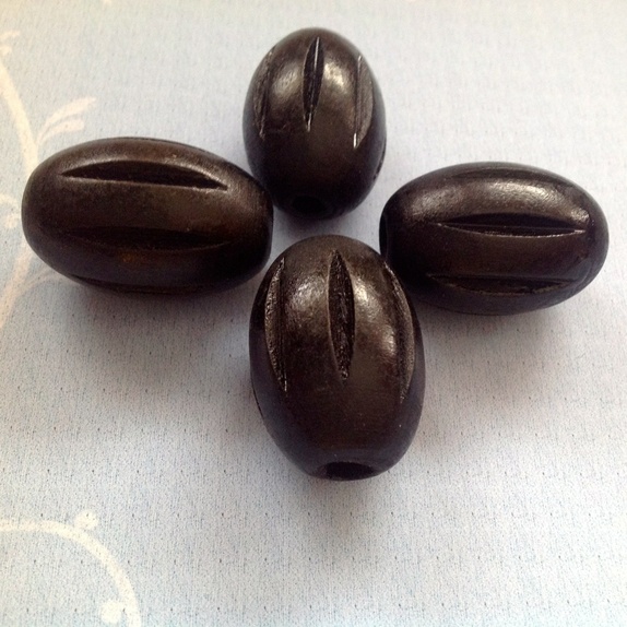 Store ovale treperler - sorte - Epla