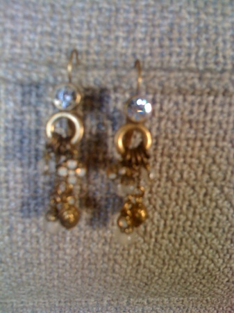 Arts&Craft messing ørepynt - Epla