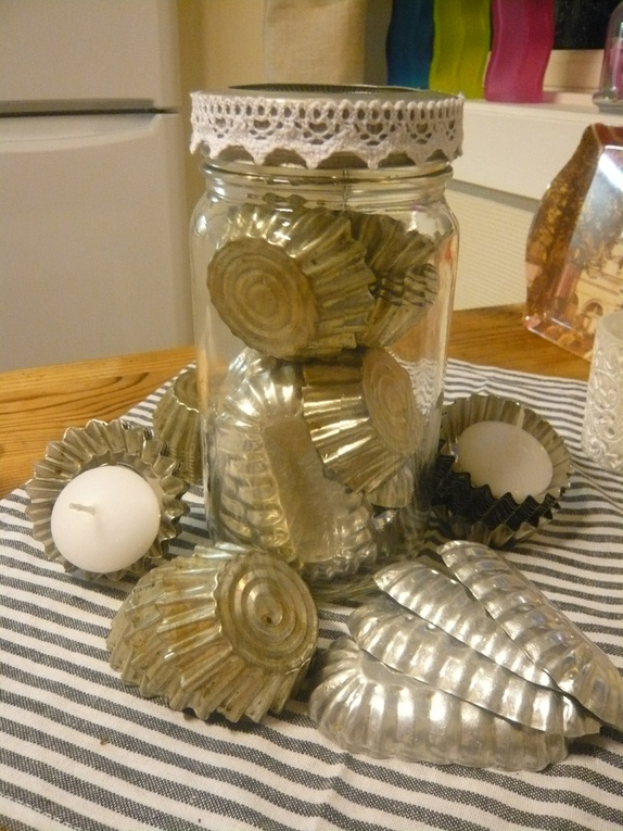 Sandkakeformer/telysholdere 20 stk - Epla