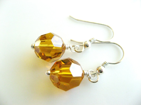 Swarovskikrystaller og rent sølv, 925s - Epla