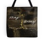 Liten skulderveske "Stay strong" - Epla