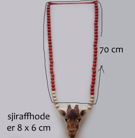 Sjiraff smykke - Epla