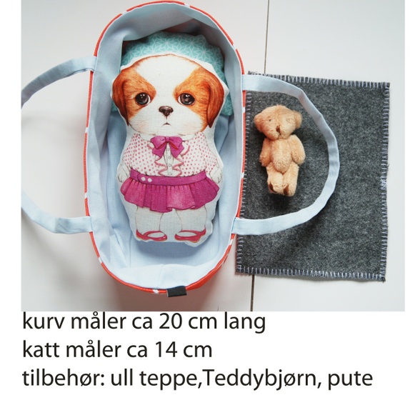 Yndig leke - Hund med kurv - Epla