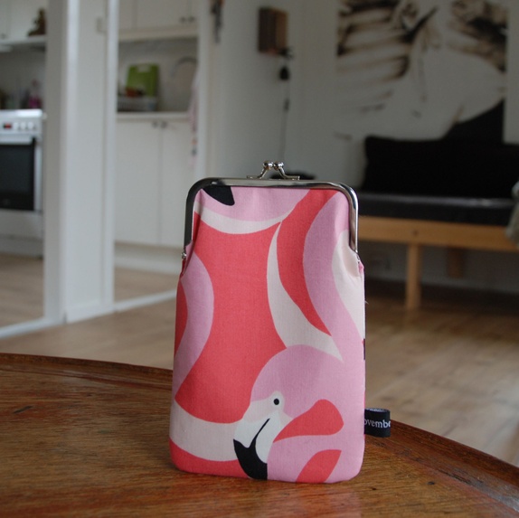Flamingo - brille-etui - mobilveske - penal - sminkepung - Epla