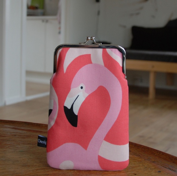 Flamingo - brille-etui - mobilveske - penal - sminkepung - Epla