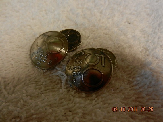 Kule mansjettknapper - Epla