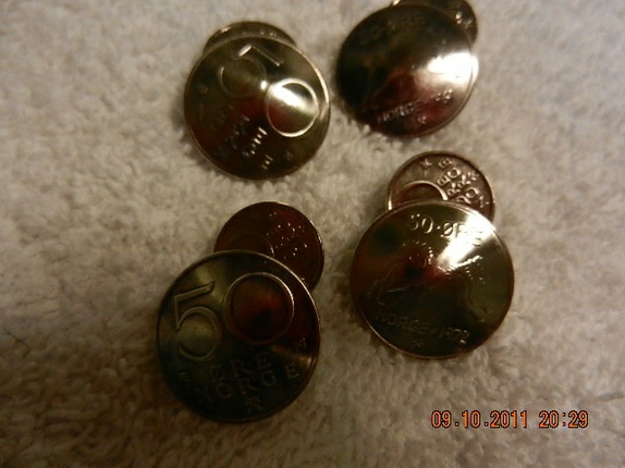 Kule mansjettknapper - Epla