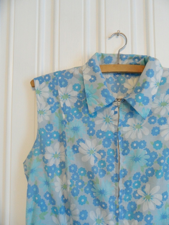 Retro blomstrete vintage kjole - Epla