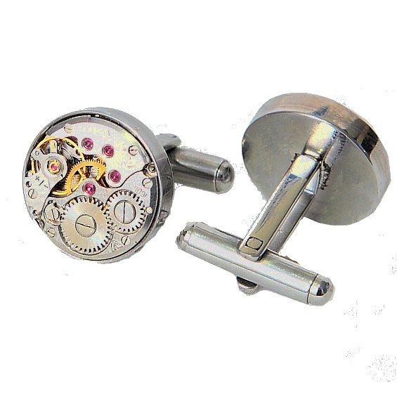 Steampunk mansjettknapper. - Epla