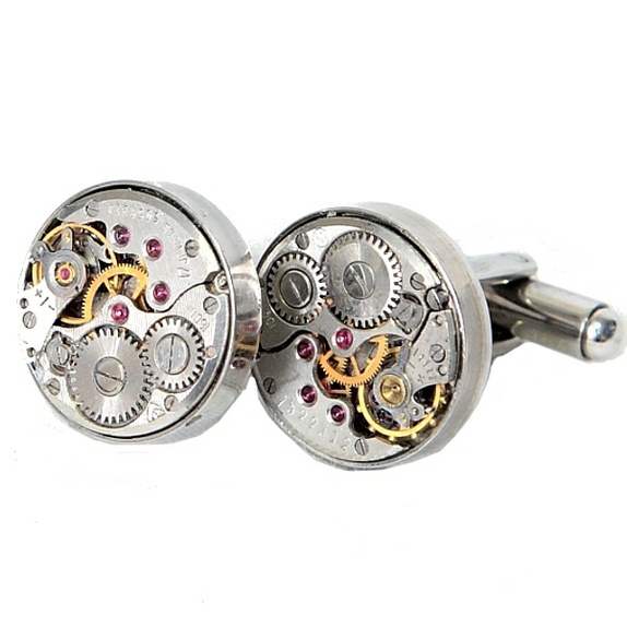 Steampunk mansjettknapper. - Epla