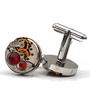 Steampunk mansjettknapper - rød - Epla