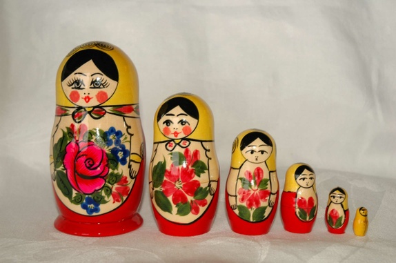 Babuscka dukker - Epla