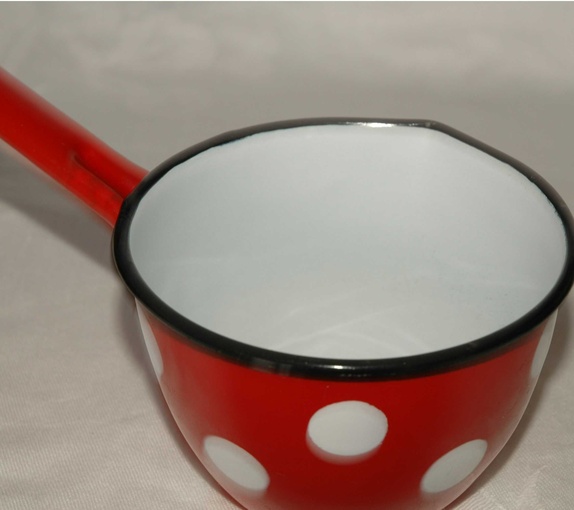 Prikkeøse - emaljert - Epla