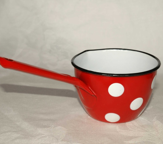 Prikkeøse - emaljert - Epla