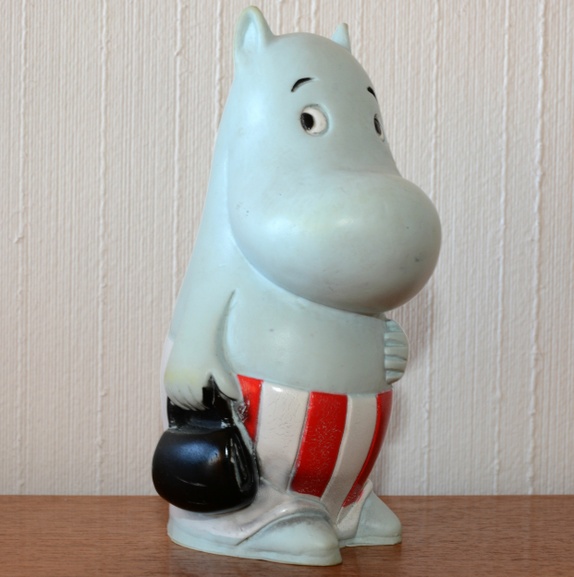 Mummitrollet - gammel leke med lyd - Epla