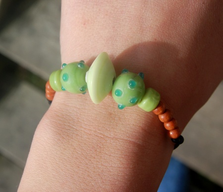 Armbånd *Grønt* - Epla