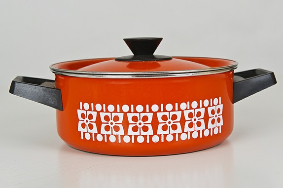 Retro kasseroll i oransje! - Epla