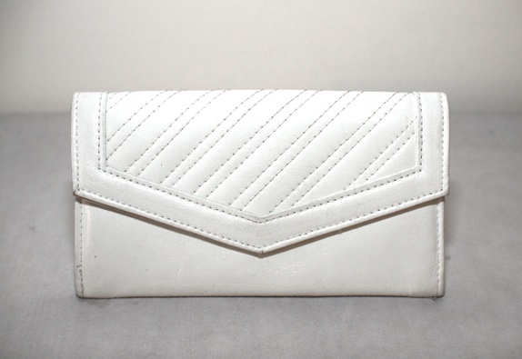 Hvit gammel lommebok - Epla