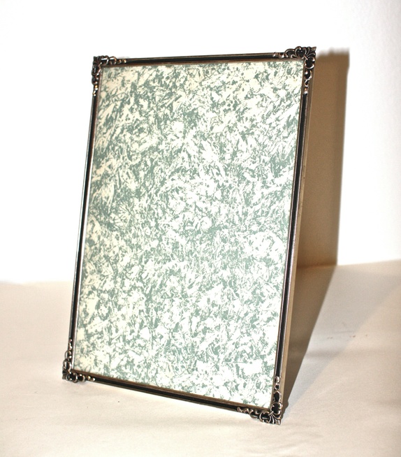 Vakker gammel ramme med glass - Epla