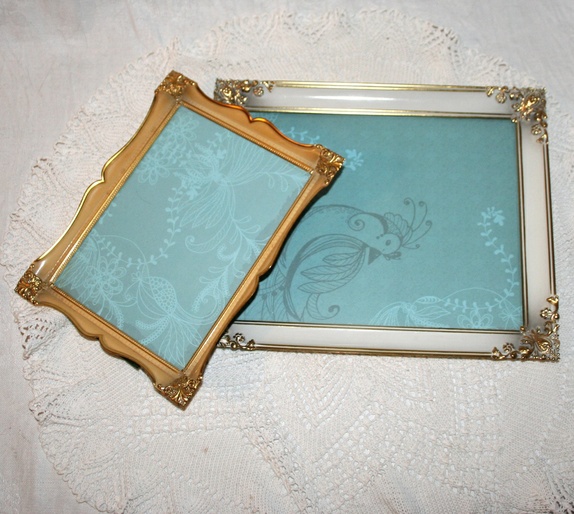 2 flotte dekorative Jyden rammer. - Epla