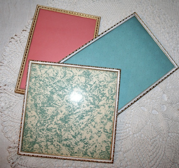 3 fine små rammer. - Epla