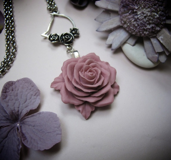 Smykke "Store Rosa Rose" - Epla