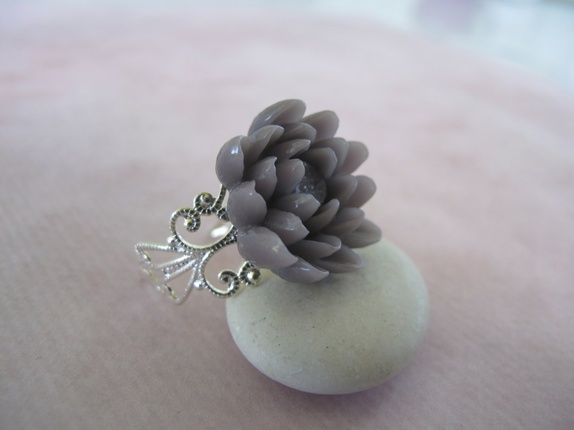 Tre Ringer "Tre Filigranringer med Tre ulike Blomster" - Epla