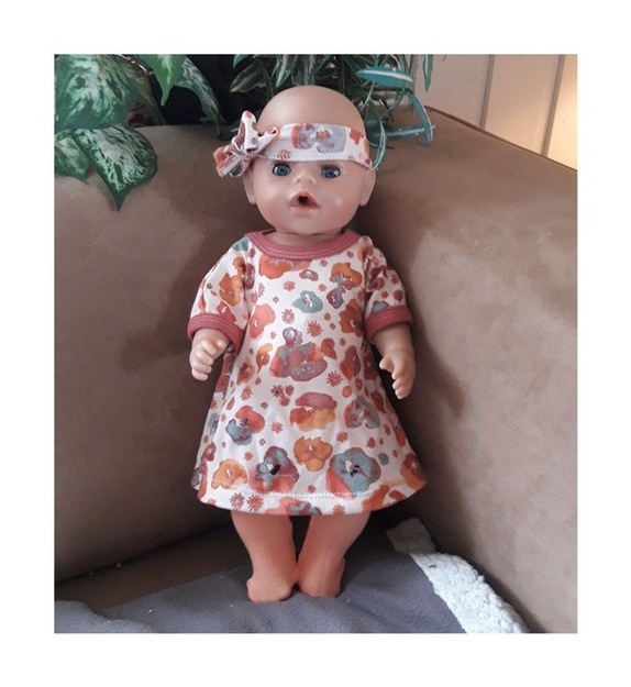 Dukkeklær til Baby Born på¨44 cm - Epla