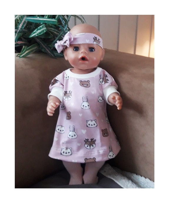 Dukkeklær til Baby Born på¨43 cm - Epla