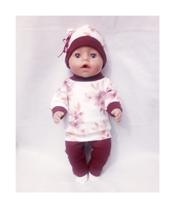 Dukkeklær til dukke 43 cm, - Epla