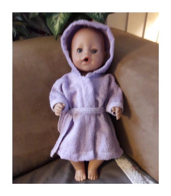 Dukkeklær til dukke 43cm, - Epla