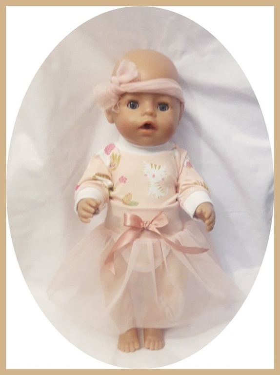 Dukkeklær til dukke 43- cm, - Epla