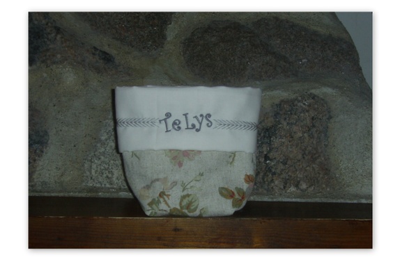 Pose til oppbevaring av te-lys - Epla