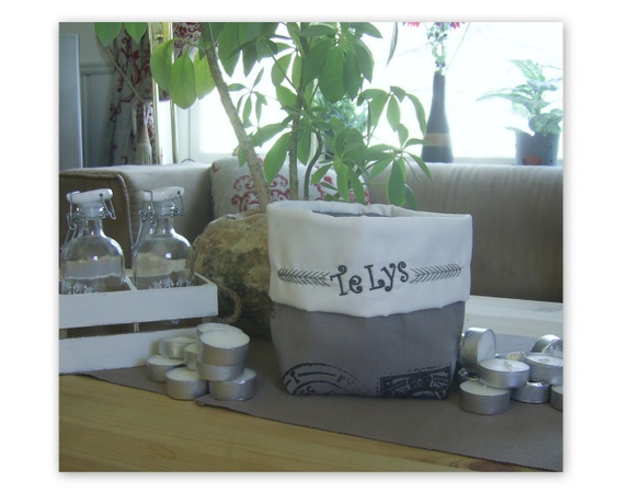 Pose til oppbevaring av te-lys - Epla