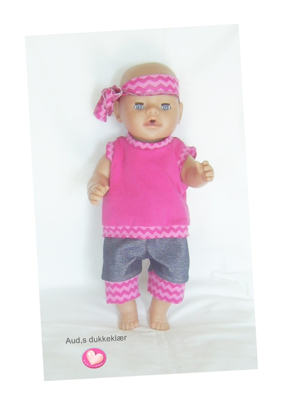 Dukkeklær til dukke, 43 cm tilbud, reservert kunde - Epla