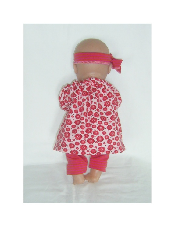 dukkeklær til dukke 36 cm -reservert Kunde - Epla