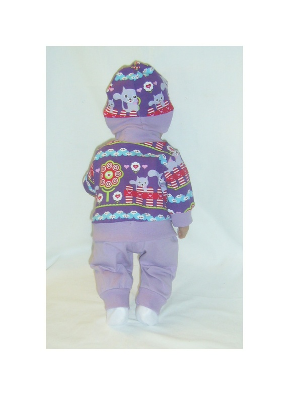 Dukkeklær til dukke 43 cm - Epla