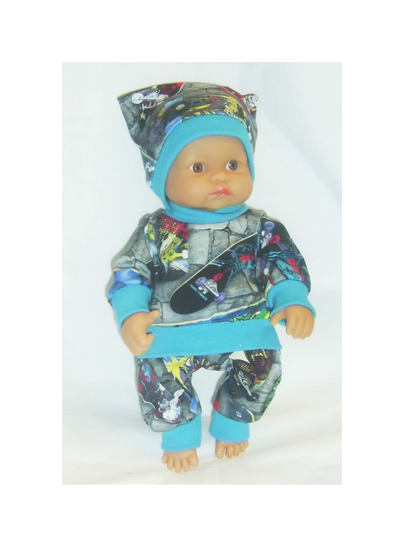 Dukkeklær til baby dukke 30-32 cm,reservert kunde - Epla