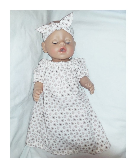 Dukkeklær til dukke 43 cm, - Epla