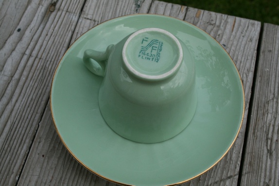 Kopp og fat Figgjo - Epla