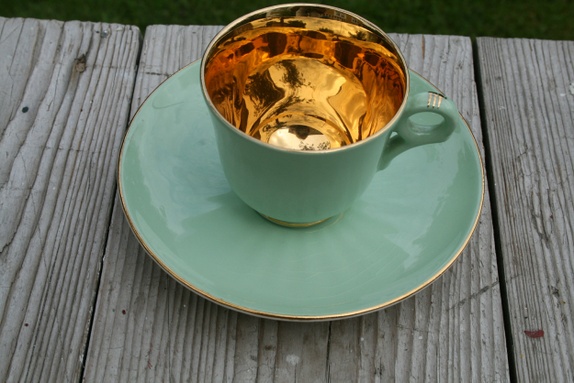 Kopp og fat Figgjo - Epla