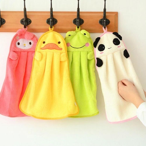 Søtt håndkle / vaskeklut - Epla