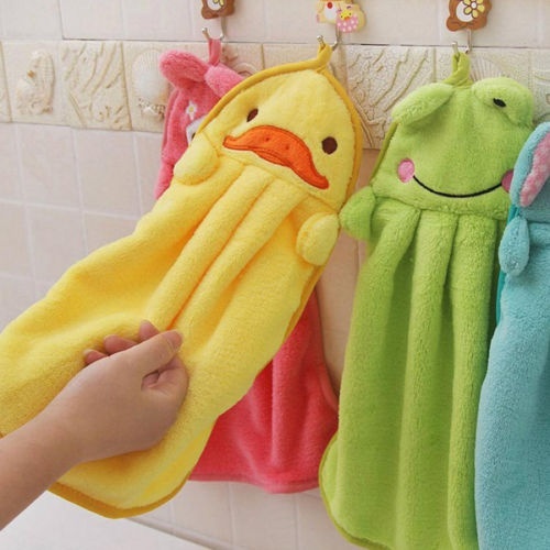 Søtt håndkle / vaskeklut - Epla