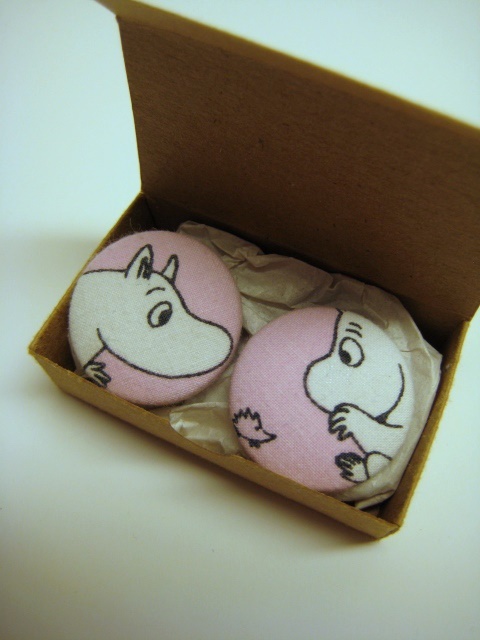 Rosa magneter med Mummitrollet - Epla